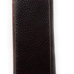 Western Premium Genuine Leather Tooled Men's Long Bifold Wallet premium cowboy wallets in 2 colors (Brown Praying cowboy)