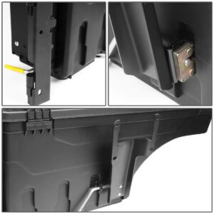 Auto Dynasty Left+Right Side Truck Bed Wheel Well Storage Case Tool Box w/Lock Compatible with Ford F-150 15-20