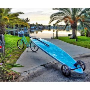 SUP Wheels | Walk or Bike Bundle | Wheel Carry + Bike Strap Handle Combo