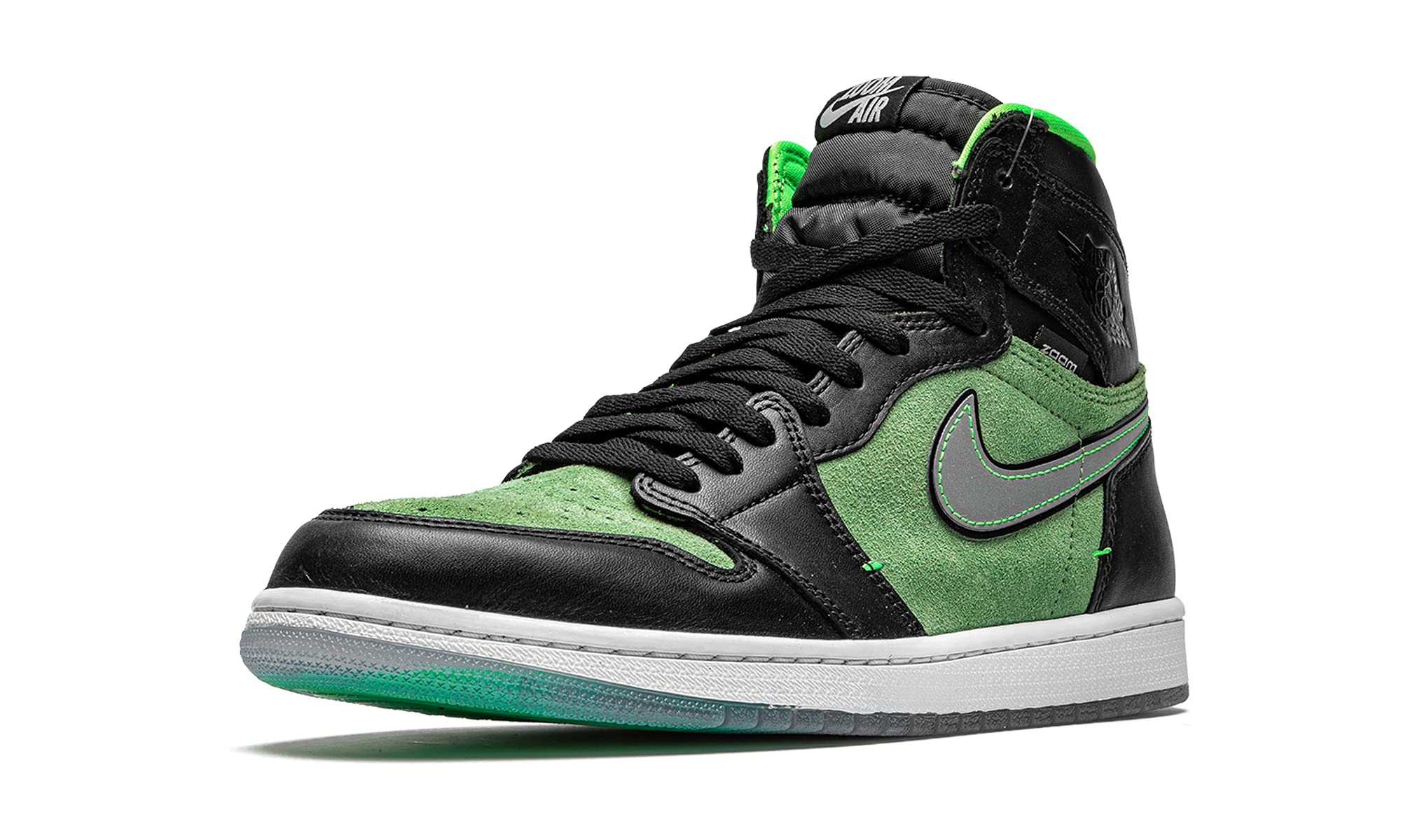 Jordan Mens Air 1 Retro High Zoom CK6637 002 Zen Green - Size 10