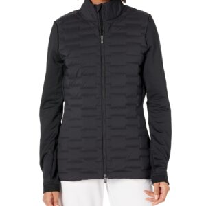 adidas Women's Standard Frostguard Full Zip Padded Jacket, Black, Large