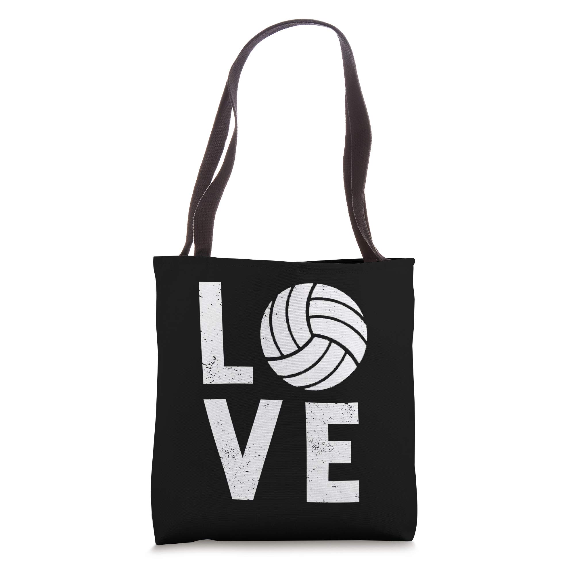 Love Volleyball Team Volleyball Tote Bag