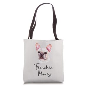 frenchie mom cute puppy dog owner french bulldog gift tote bag