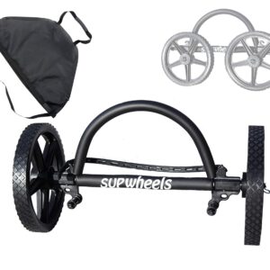 SUP Wheels | Walk or Bike Bundle | Wheel Carry + Bike Strap Handle Combo