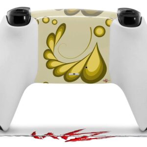 WraptorSkinz Skin Wrap compatible with Sony PS5 DualSense Controller Petals Yellow (CONTROLLER NOT INCLUDED)