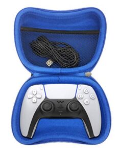 ps5 controller accessory kit for playstation 5 dualsense controllers - surge starterpack, protective controller case, controller grips, thumb grips, nylon braided charge cable