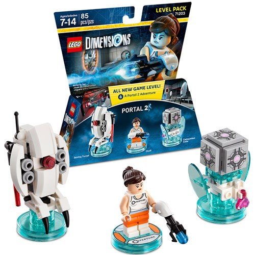 Lego Dimensions Starter Pack + The Legend of Chima Laval + Eris + Cragger Fun Packs + Portal 2 Level Pack for Xbox One