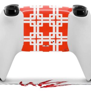 WraptorSkinz Skin Wrap compatible with Sony PS5 DualSense Controller Boxed Red (CONTROLLER NOT INCLUDED)