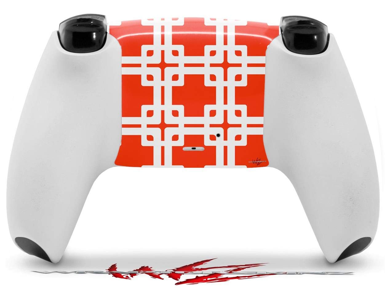 WraptorSkinz Skin Wrap compatible with Sony PS5 DualSense Controller Boxed Red (CONTROLLER NOT INCLUDED)