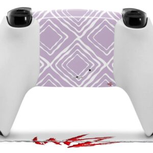 WraptorSkinz Skin Wrap compatible with Sony PS5 DualSense Controller Wavey Lavender (CONTROLLER NOT INCLUDED)