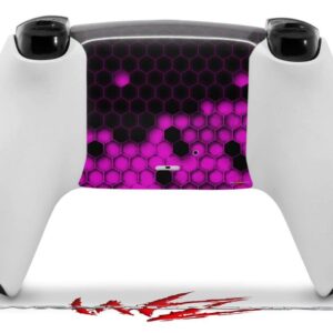 WraptorSkinz Skin Wrap compatible with Sony PS5 DualSense Controller HEX Hot Pink (CONTROLLER NOT INCLUDED)