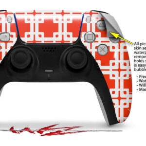 WraptorSkinz Skin Wrap compatible with Sony PS5 DualSense Controller Boxed Red (CONTROLLER NOT INCLUDED)