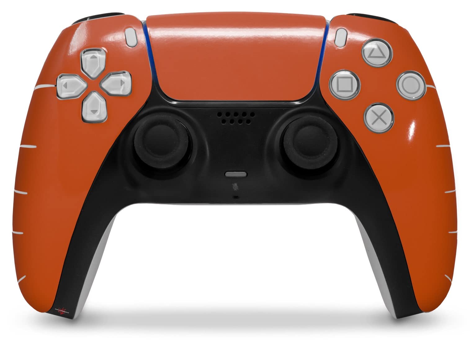 WraptorSkinz Skin Wrap compatible with Sony PS5 DualSense Controller Solids Collection Burnt Orange (CONTROLLER NOT INCLUDED)