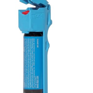 Mace Brand Personal Pepper Spray (Neon Blue), Full Size