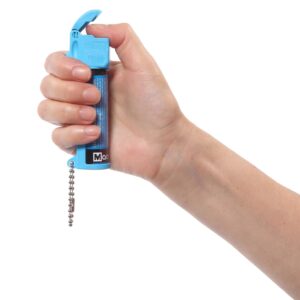 Mace Brand Personal Pepper Spray (Neon Blue), Full Size