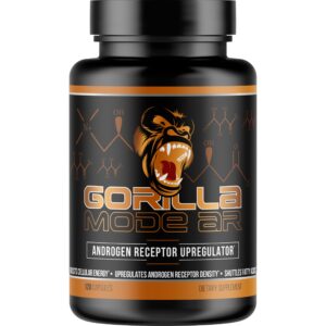 gorilla mode ar carnitine 750mg capsules – androgen receptor upregulator/boosts cellular energy, upregulates androgen receptor density/shuttles fatty acids (120 capsules)