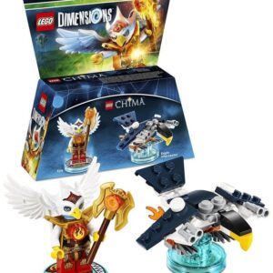 Lego Dimensions Starter Pack + The Legend of Chima Laval + Eris + Cragger Fun Packs + Portal 2 Level Pack for Xbox One