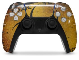 wraptorskinz skin wrap compatible with sony ps5 dualsense controller toxic decay (controller not included)