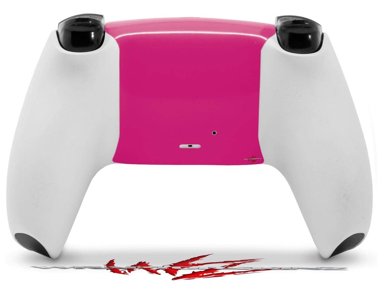 WraptorSkinz Skin Wrap compatible with Sony PS5 DualSense Controller Solids Collection Fushia (CONTROLLER NOT INCLUDED)