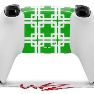 WraptorSkinz Skin Wrap compatible with Sony PS5 DualSense Controller Boxed Green (CONTROLLER NOT INCLUDED)