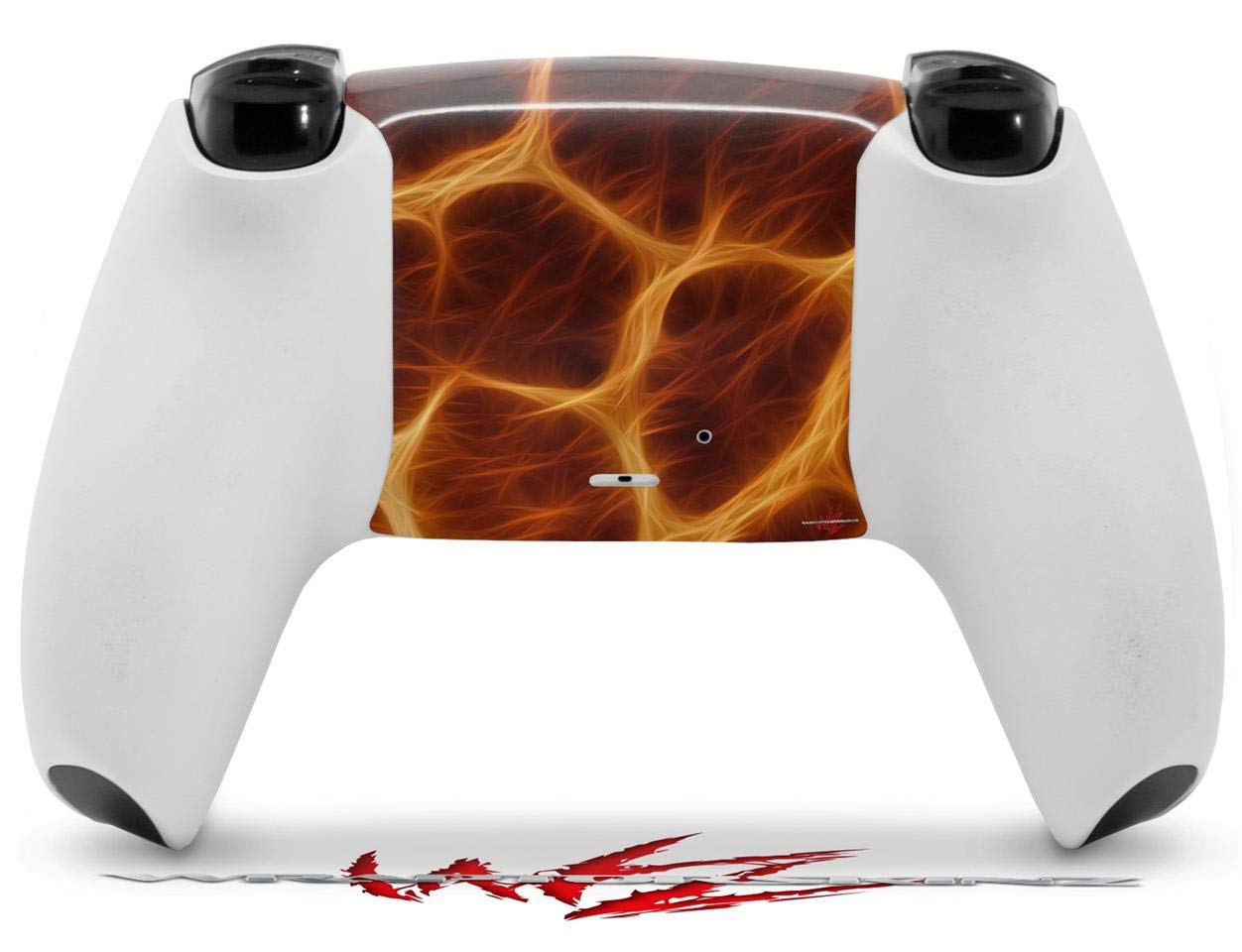 WraptorSkinz Skin Wrap compatible with Sony PS5 DualSense Controller Fractal Fur Giraffe (CONTROLLER NOT INCLUDED)