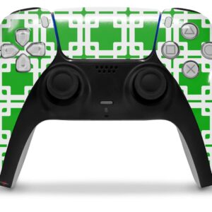 WraptorSkinz Skin Wrap compatible with Sony PS5 DualSense Controller Boxed Green (CONTROLLER NOT INCLUDED)