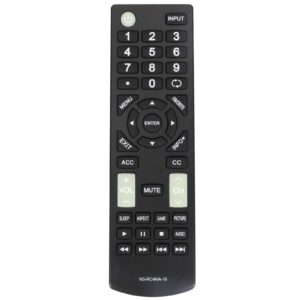 new ns-rc4na-18 replacement remote control fit for insignia tv ns-50d510mx19 ns-50d510na17 ns-55d420na20 ns-55d420na18 ns-32d220na20 32d311na17 ns40d420mx18 ns40d420na18 ns39d310na19 ns43d420na18