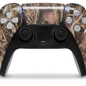 WraptorSkinz Skin Wrap compatible with Sony PS5 DualSense Controller WraptorCamo Grassy Marsh Camo Pink (CONTROLLER NOT INCLUDED)