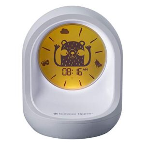 tommee tippee sleep trainer clock, timekeeper connected sleep aid |app-enabled alarm clock and nightlight for children