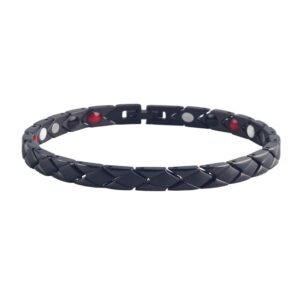 ebuty women bracelet stainless steel black