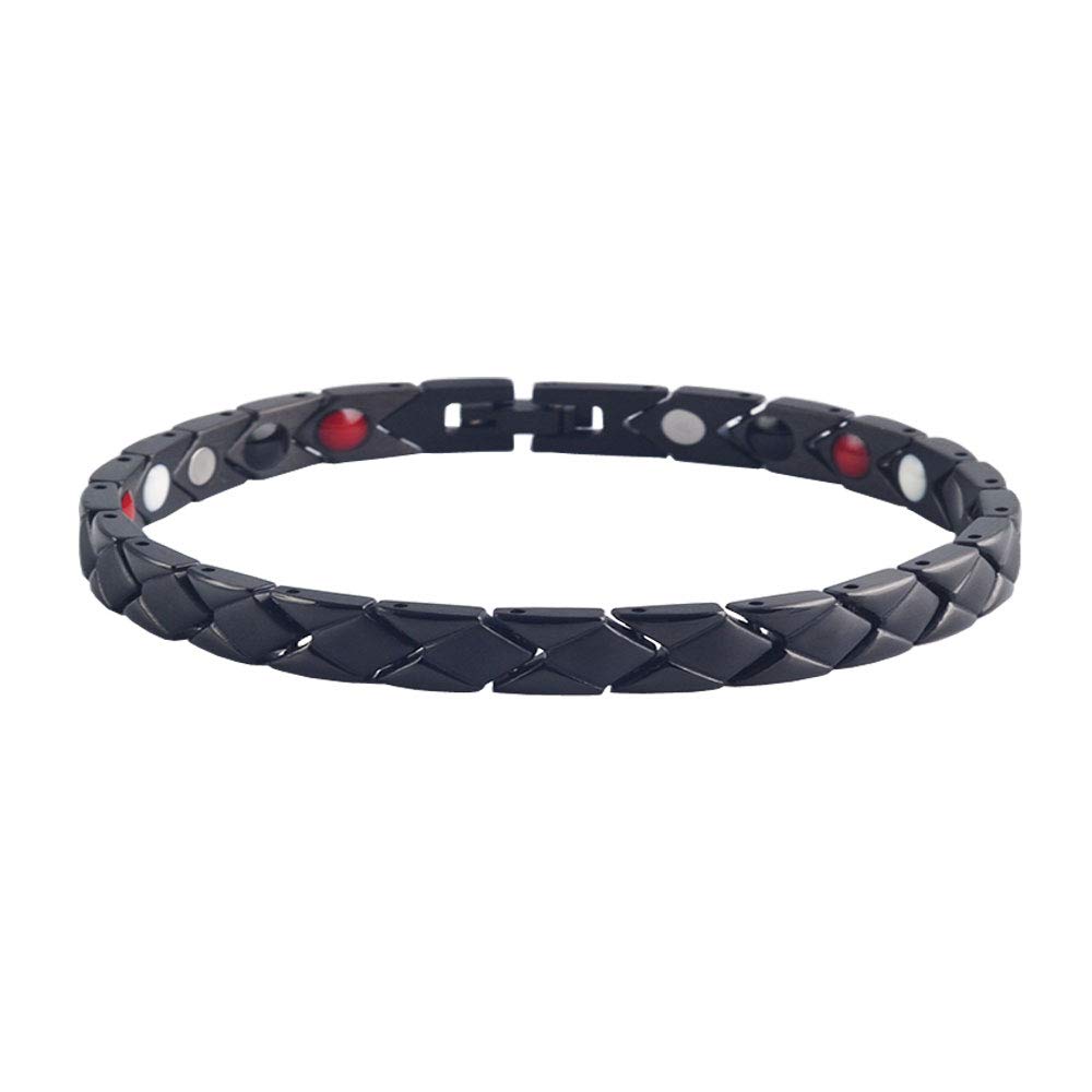 EBUTY Women Bracelet Stainless Steel Black