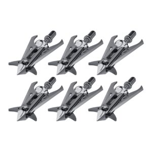 ravin crossbows steel broadheads bundle (6-pack) (2 items)