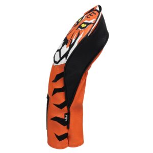 Craftsman Golf Orange/Black Synthetic Leather Tiger Animal Driver Headcover 460cc (#1 Driver Cover)