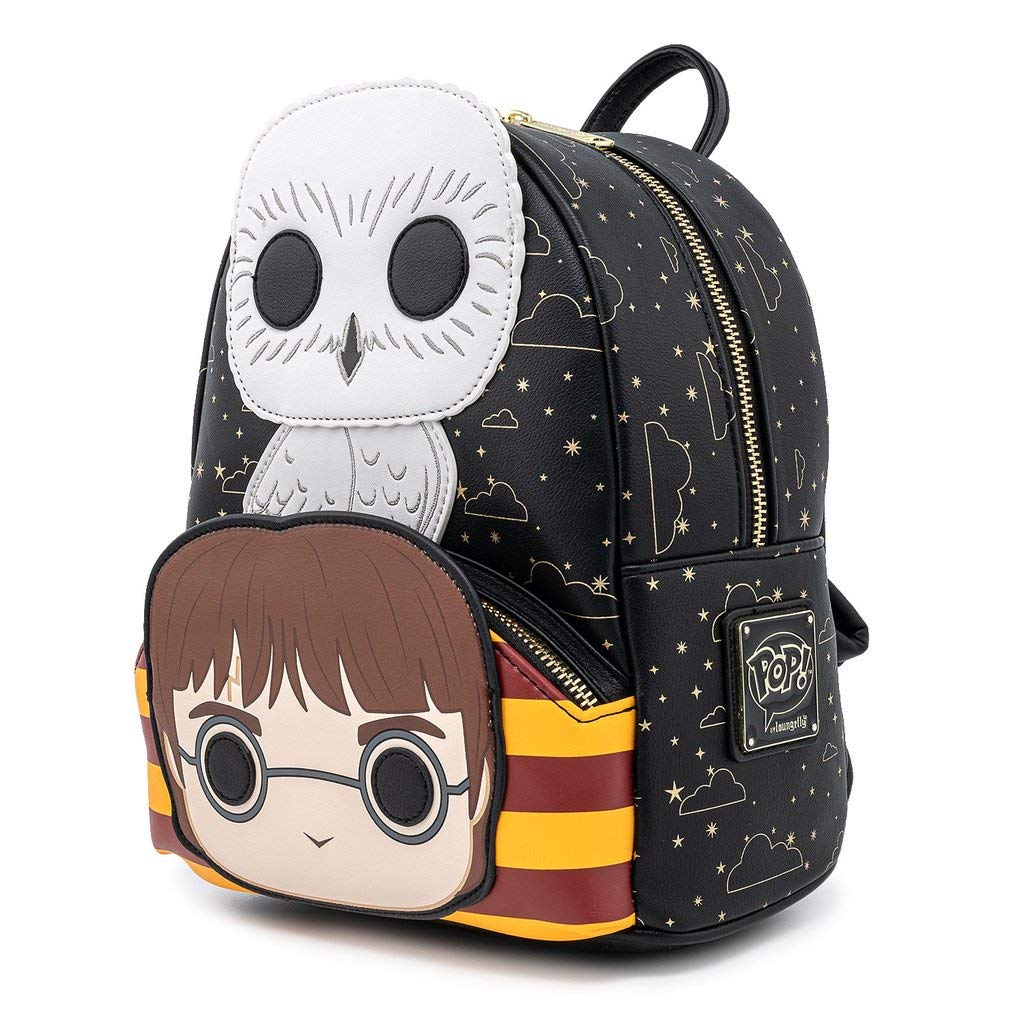 Loungefly POP Harry Potter and Hedwig Cosplay Womens Double Strap Shoulder Bag Purse