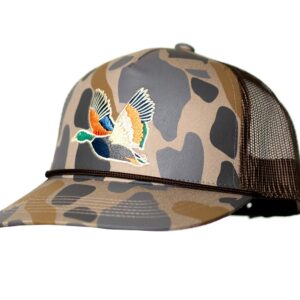 Retro Camo Duck Cap