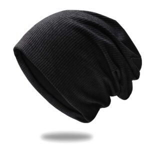 sd shadow domain trendy stylish beanie of quality knit fabric, breathability & elasticity skull cap hat