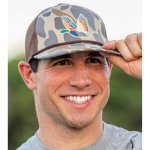 Retro Camo Duck Cap