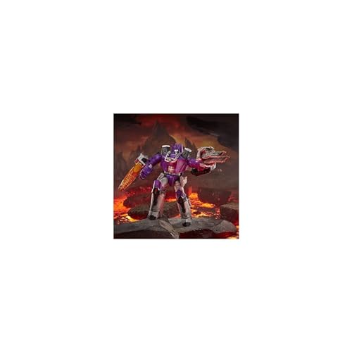 Transformers Toys Generations War for Cybertron: Kingdom Leader WFC-K28 Galvatron Action Figure - Kids Ages 8 and Up, 7.5-inch