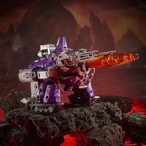 Transformers Toys Generations War for Cybertron: Kingdom Leader WFC-K28 Galvatron Action Figure - Kids Ages 8 and Up, 7.5-inch