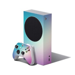 mighty skins skin compatible with xbox series s bundle - vivid fog | protective, durable, and unique vinyl decal wrap cover | easy to apply, remove, and change styles | made in the usa (mixbserscmb-vivid fog)