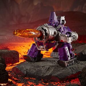 Transformers Toys Generations War for Cybertron: Kingdom Leader WFC-K28 Galvatron Action Figure - Kids Ages 8 and Up, 7.5-inch