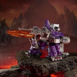 Transformers Toys Generations War for Cybertron: Kingdom Leader WFC-K28 Galvatron Action Figure - Kids Ages 8 and Up, 7.5-inch