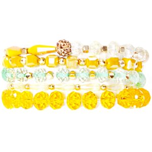 Erimish Gumdrop Dream Bracelet Stack - Fashion Jewelry