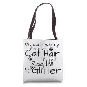 ragdoll mom gift ragdoll lover cat mom tote bag