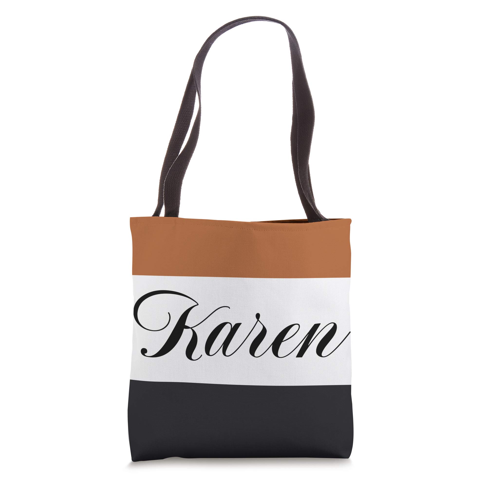 Personalized Name Karen Employee Bridal Birthday Gifts Tote Bag