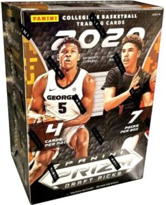 2020/21 panini prizm collegiate draft picks basketball blaster box (7 pks/bx)