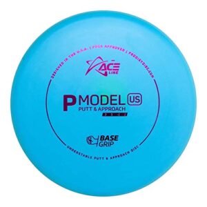 prodigy disc ace line base grip p model us putter golf disc [colors may vary] - 170-175g