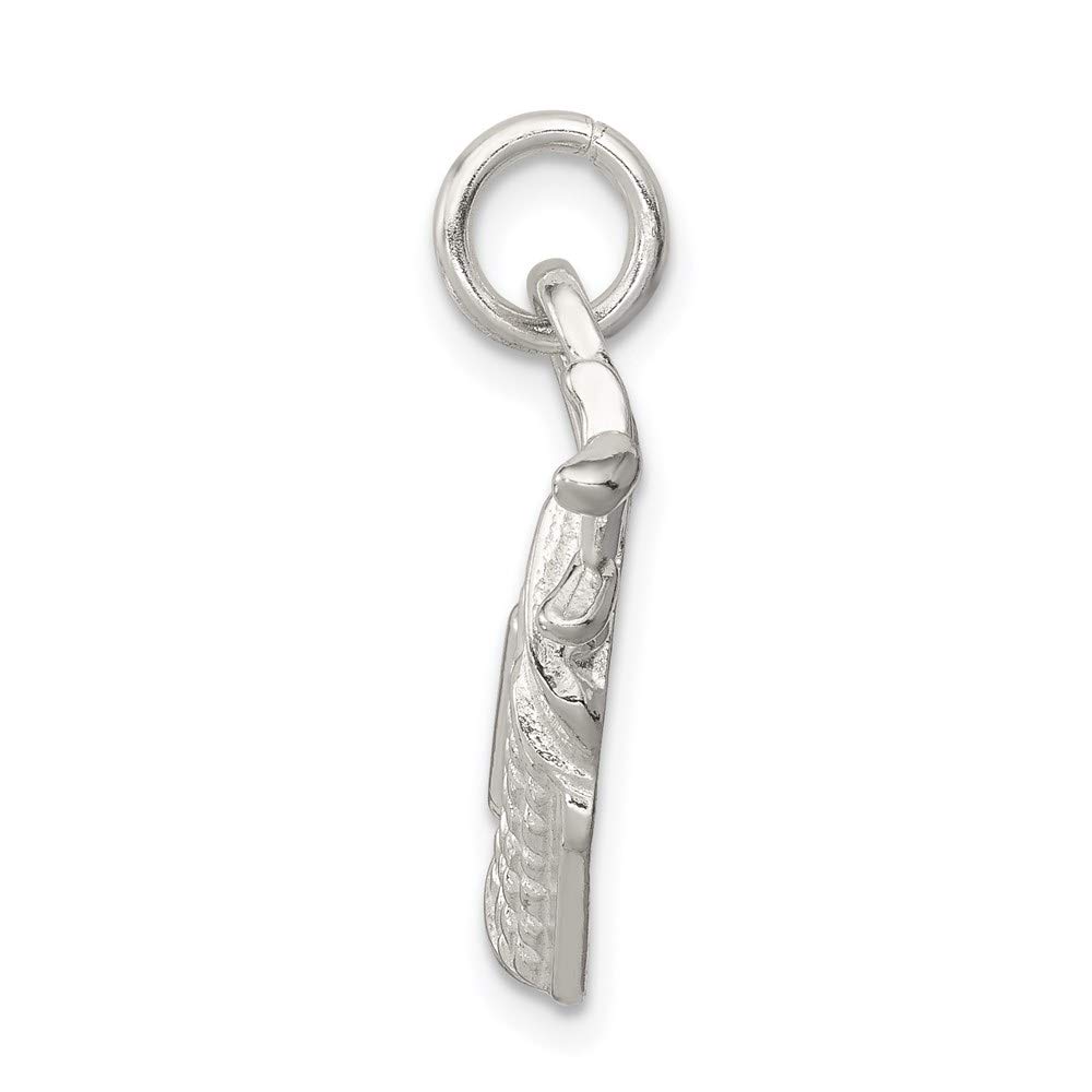 Sterling Silver Golf Bag Charm QQC749