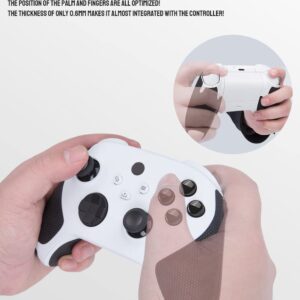 HOTLINEGAMES 2.0 Plus Controller Grip for Xbox Series X/S Controller Grips Tape XSX XSS Controllers, Anti-Slip, Sweat-Absorbent, Easy to Apply (Handle Grips (4PCS))