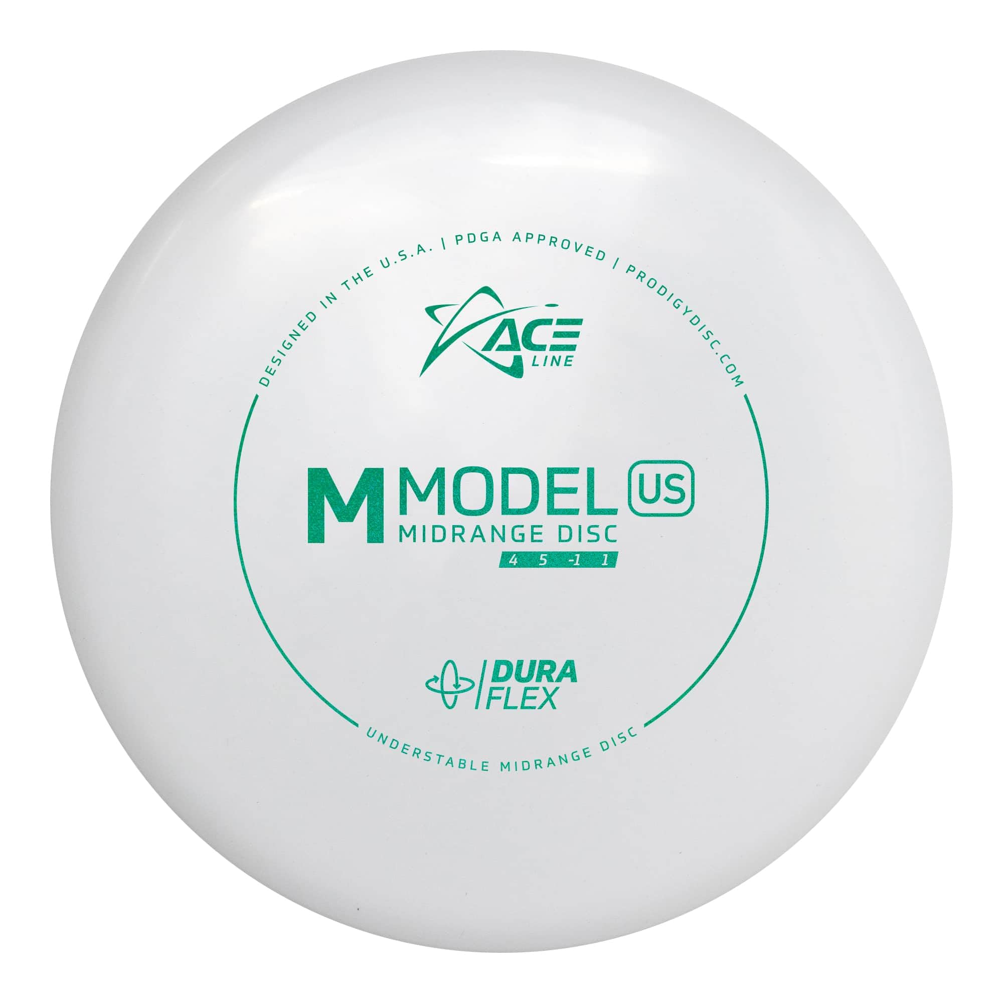 Prodigy Disc Ace Line DuraFlex M Model US Midrange Golf Disc [Colors May Vary] - 176-180g